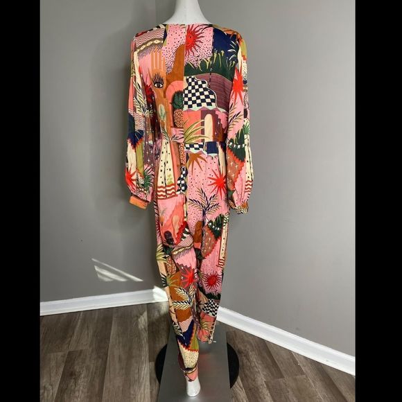 FARM Rio | Pants & Jumpsuits | Farm Riomystic City Wrap Jumper | Poshmark